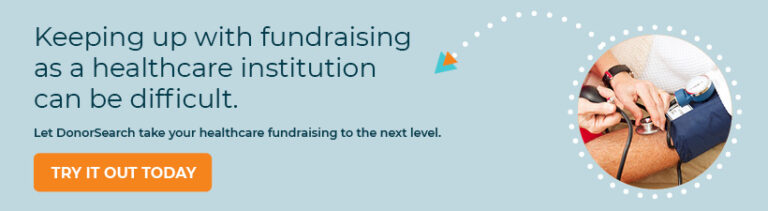 3 Major Healthcare Fundraising Trends You Need to Know | DonorSearch