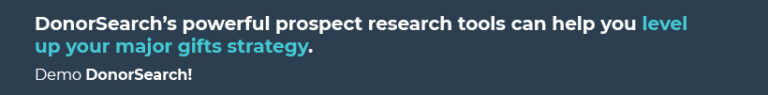 Major Gifts: A Guide to Securing Large Donations | DonorSearch
