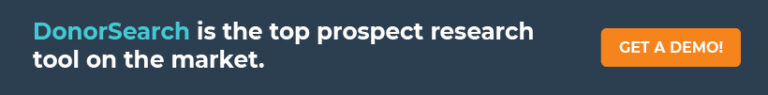 16+ Prospect Research Tools To Find More Donors For Your Org | DonorSearch