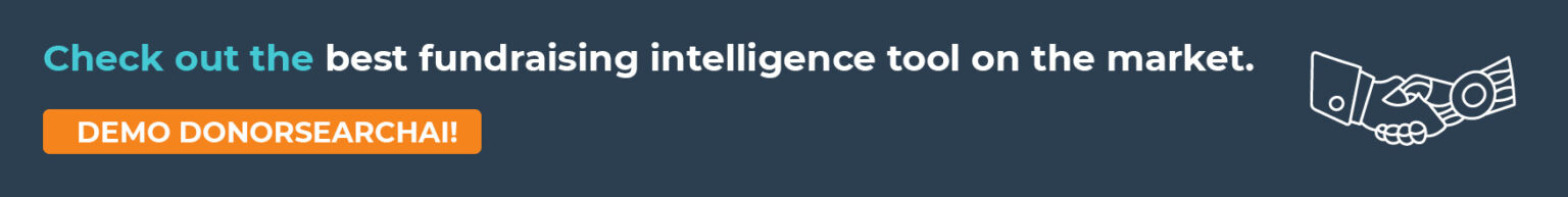Fundraising Intelligence: Using AI to Enhance Philanthropy | DonorSearch
