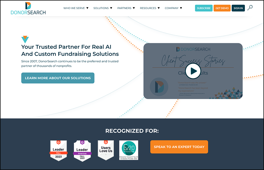 AI Fundraising for Nonprofits: Embracing the New Frontier | DonorSearch