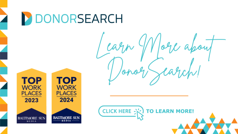 About DonorSearch | DonorSearch