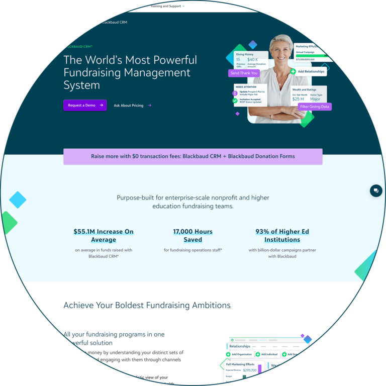 DonorSearch + Blackbaud CRM Integration | DonorSearch