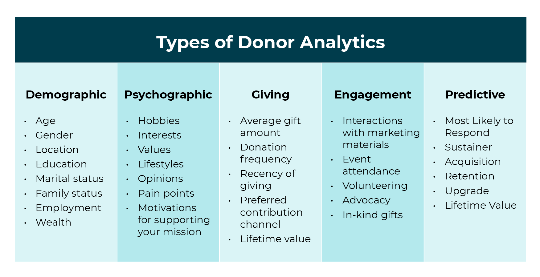 Donor Analytics: How to Make the Most of Donor Data | DonorSearch